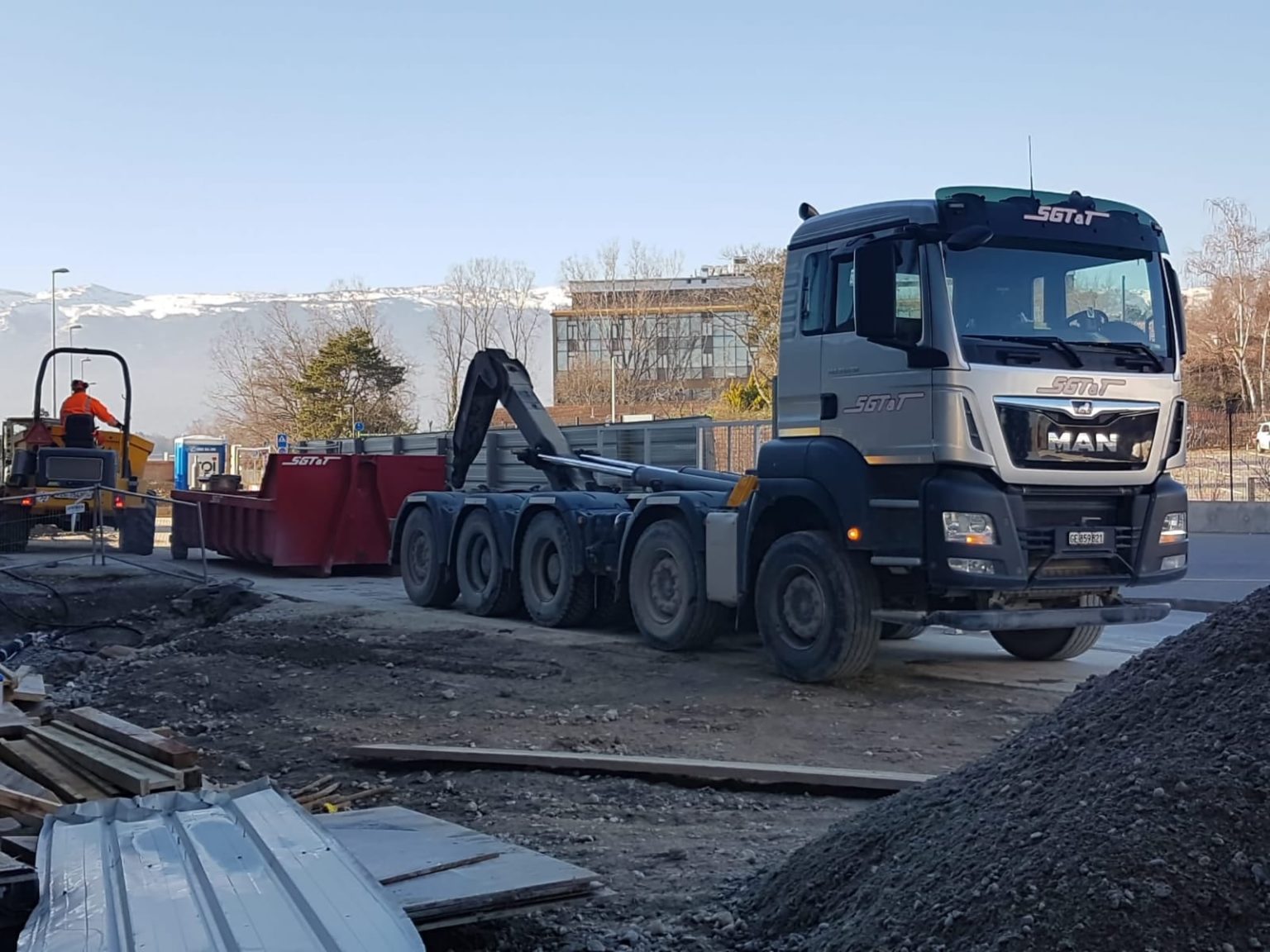 SGT&T - Solutions de Transport et de Logistique de Construction en Suisse